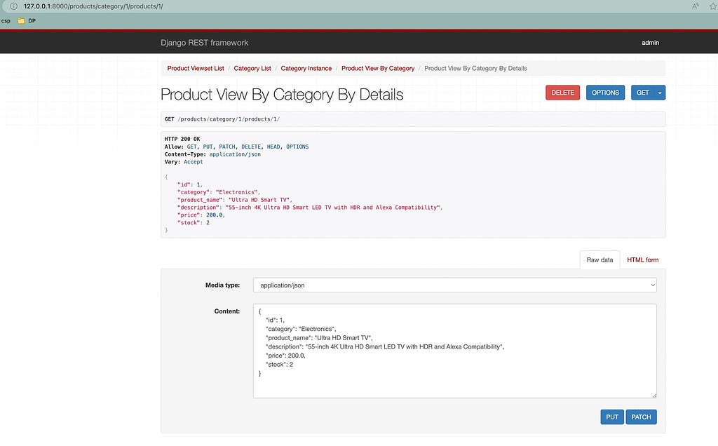 QuerySet Have output but end point triggering Not found error - Mystery Errors - Django Forum