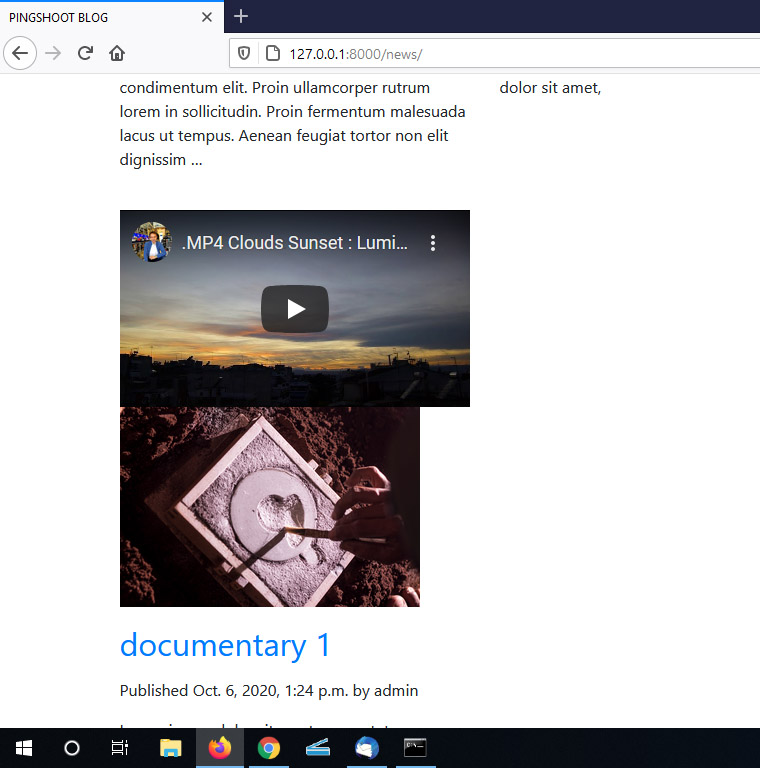 how to combine image and videoembed in listview django - Using Django ...