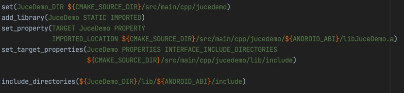 How to import a JUCE static library on an Android project? - Android - JUCE