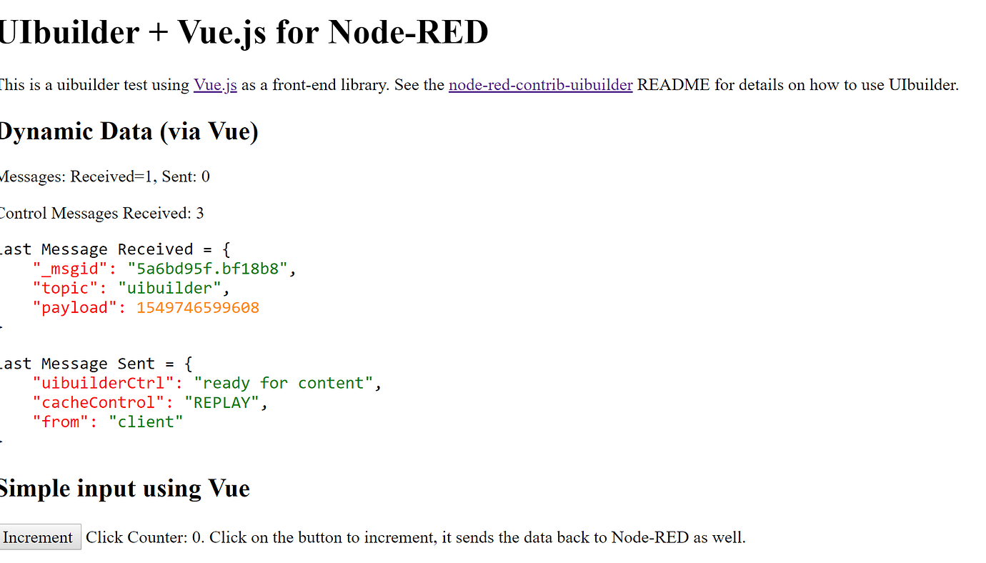 New home dashboard using uibuilder and bootstrap-vue - Share Your Projects - Node-RED Forum