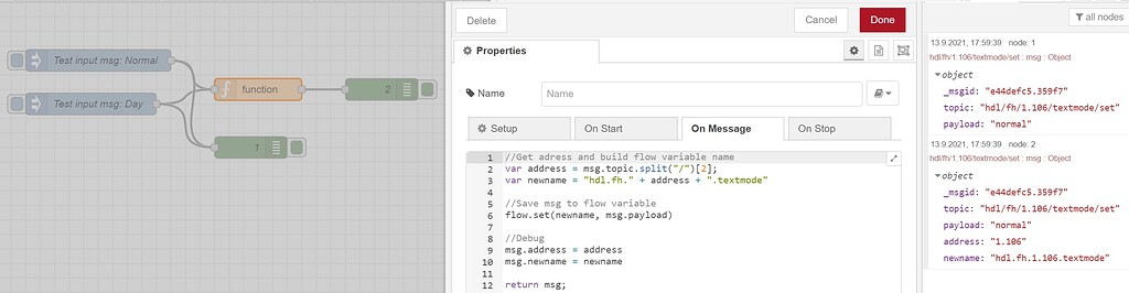 Flow set "array error" using mqtt topic - General - Node-RED Forum