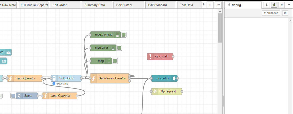 Can't receive error from node Node-red-contrib-mssql-plus - General - Node-RED Forum