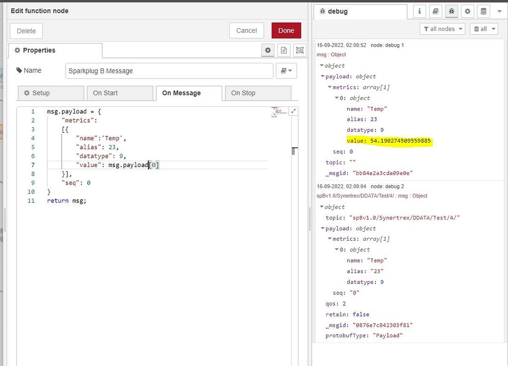 MQTT Sparkplug B Issue - General - Node-RED Forum