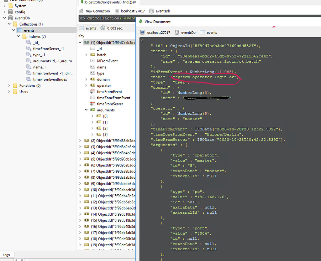 MongoDB filtering - General - Node-RED Forum