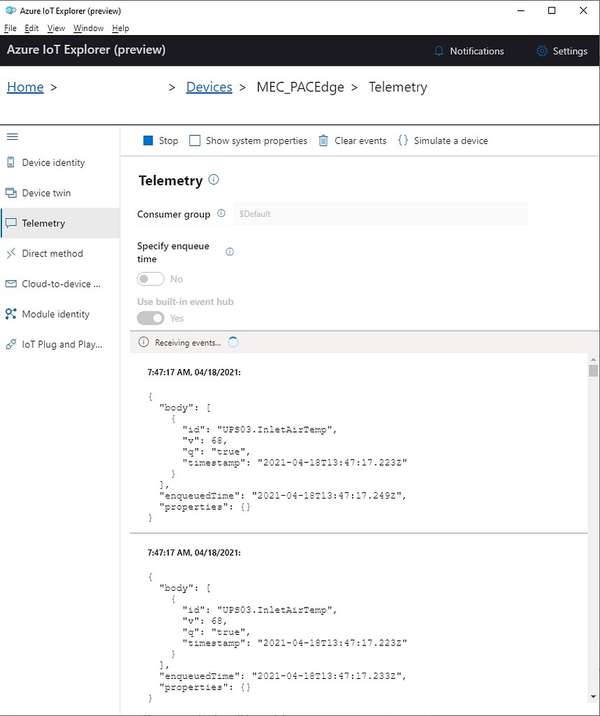 Node Red Contrib Azure Iot Device And Duplicate Messages Published In Iot Hub General Node Red