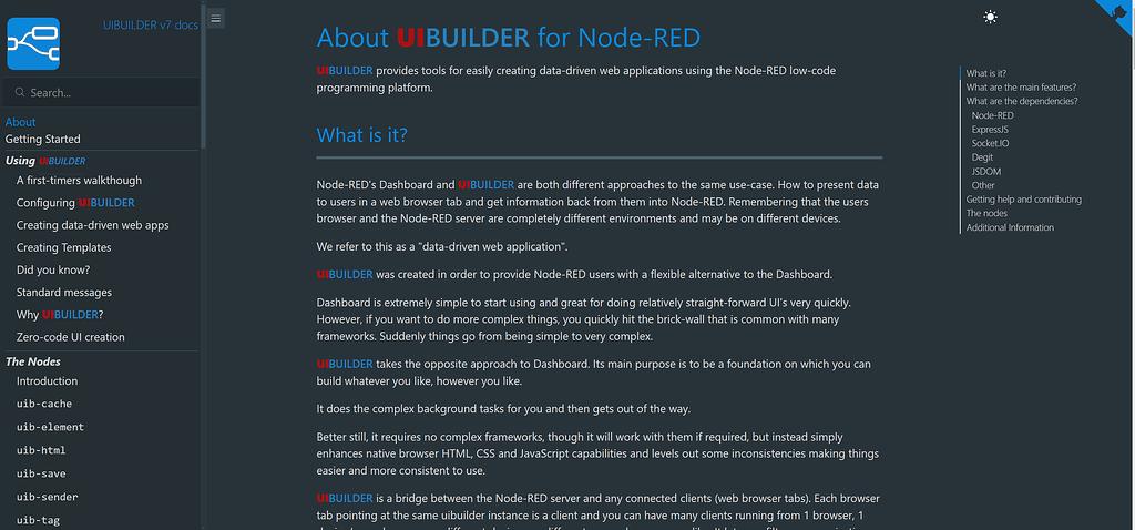 UIBUILDER v7 progress - documentation updates - Share Your Nodes - Node ...