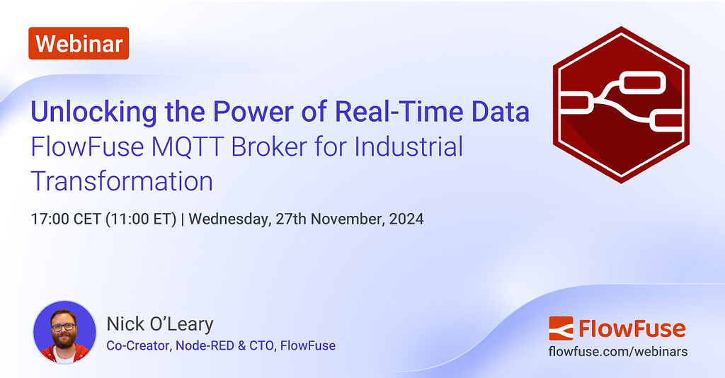 Unlocking the Power of Real-Time Data: FlowFuse MQTT Broker for ... Unlocking the Power of Real-Time Data: FlowFuse MQTT Broker for ...