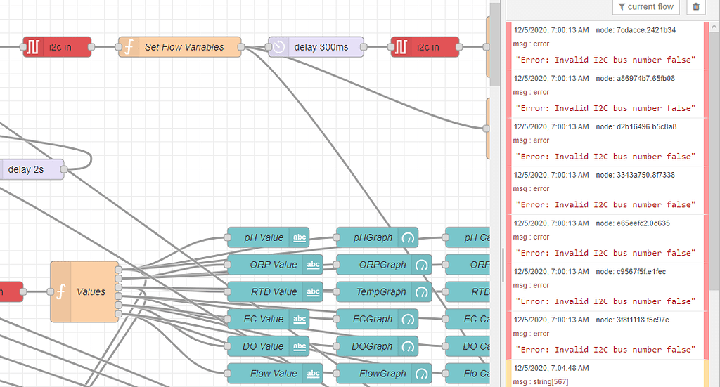 Problems with node-red-contrib-i2c after 0.7.4 update - General - Node-RED Forum