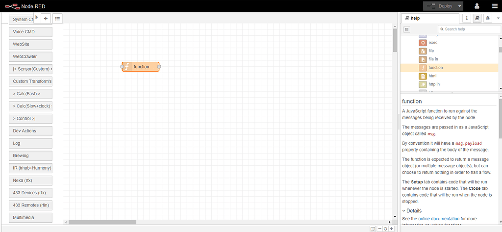 Feature Suggestion: Flow Tabs on left side. remove/hide/popup nodelist - Feature Requests - Node ...