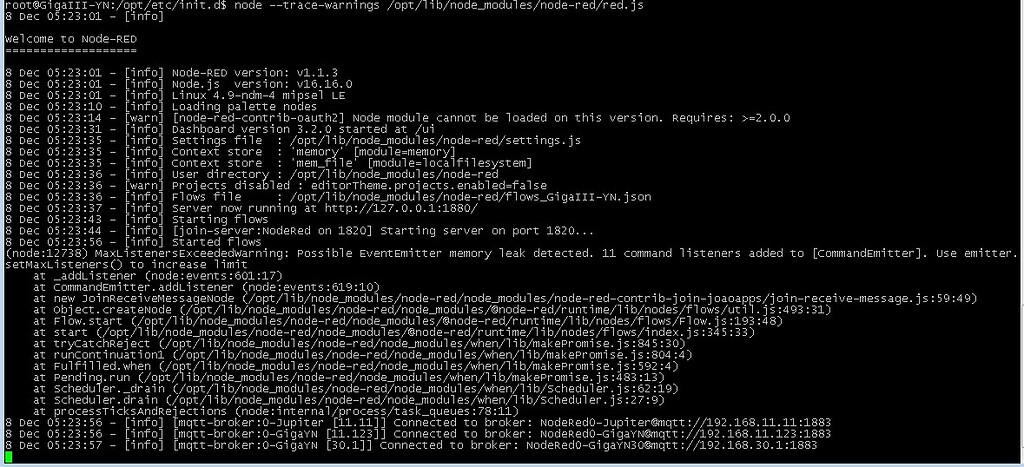 Possible EventEmitter memory leak detected [CommandEmitter] - General - Node-RED Forum