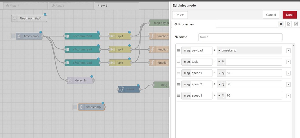 How to Insert Value to PostgreSQL over Node Red - General - Node-RED Forum