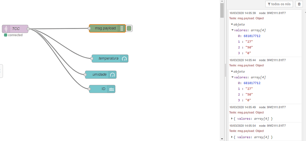 Saving MQTT JSON data to an excel spreadsheet - General - Node-RED Forum