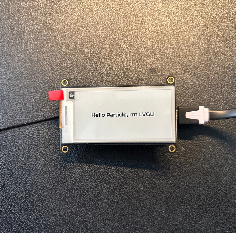 Particle Lvgl Sample Tutorials Particle