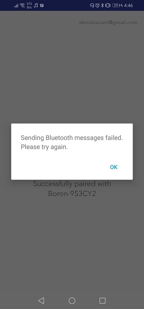 Problem to pair boron - Device OS - Particle
