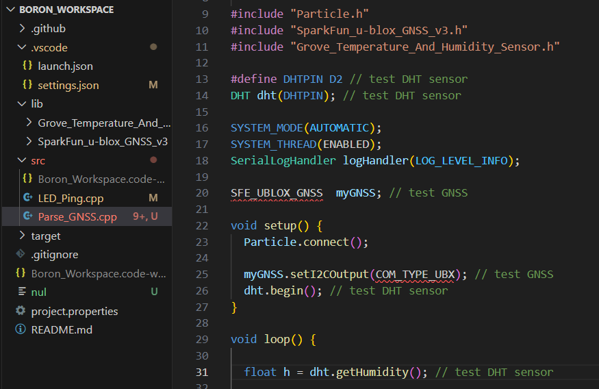 Can't reference installed libraries - Getting Started - Particle Can't reference installed libraries - Getting Started - Particle