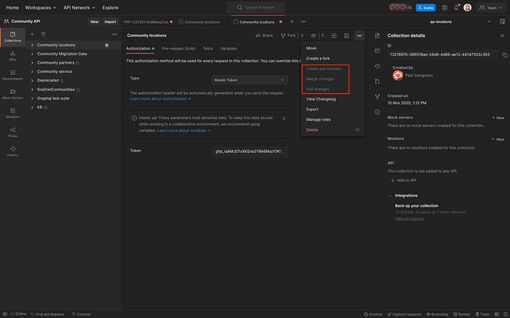 Integration With Github And Gitthub Actions Help Hub Postman Community