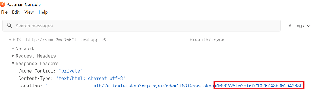 Console Response Header Value, How to Retrieve? - Help Hub - Postman ...