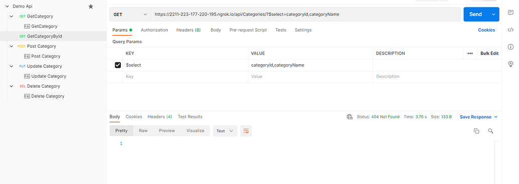 Get by Id with multiple parameters - Help Hub - Postman Community