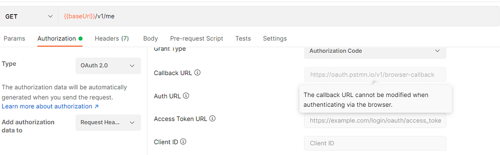 Changing Callback URL - Help Hub - Postman Community