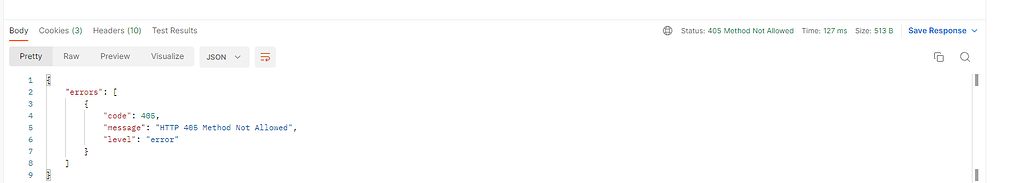Receiving Method not found 405 error for a POST request - Help Hub - Postman Community
