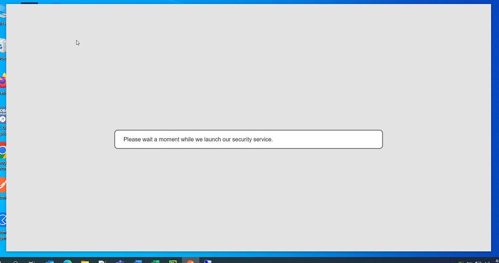 Postman not starting. Stuck at security service launching - Help Hub ...