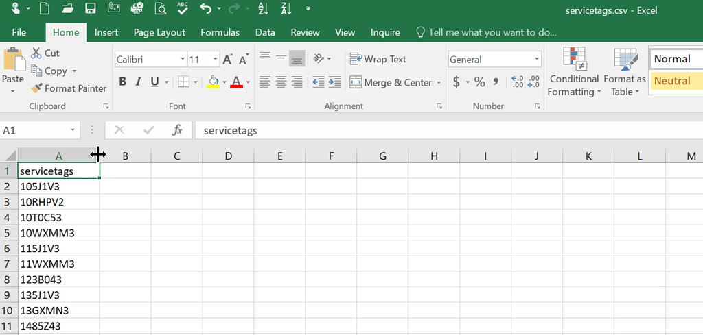 Need To Export Dell Warranty Information From A Csv File Ask The Experts And Postman Tips