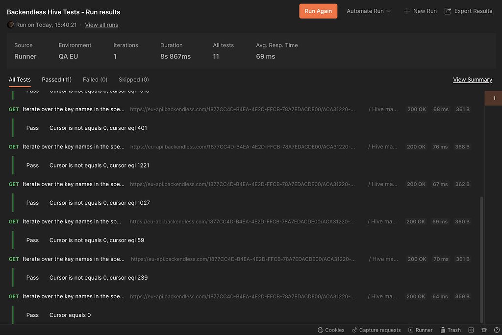How To Display Only One Test Result In Runner Ask The Experts And Postman Tips Postman