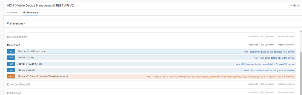 Help with search in get request for Workspace One MDMv2 API - Help Hub ...