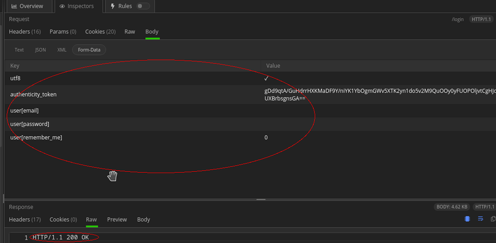 How To Send A Post Request With Empty Values For Required Inputs Help