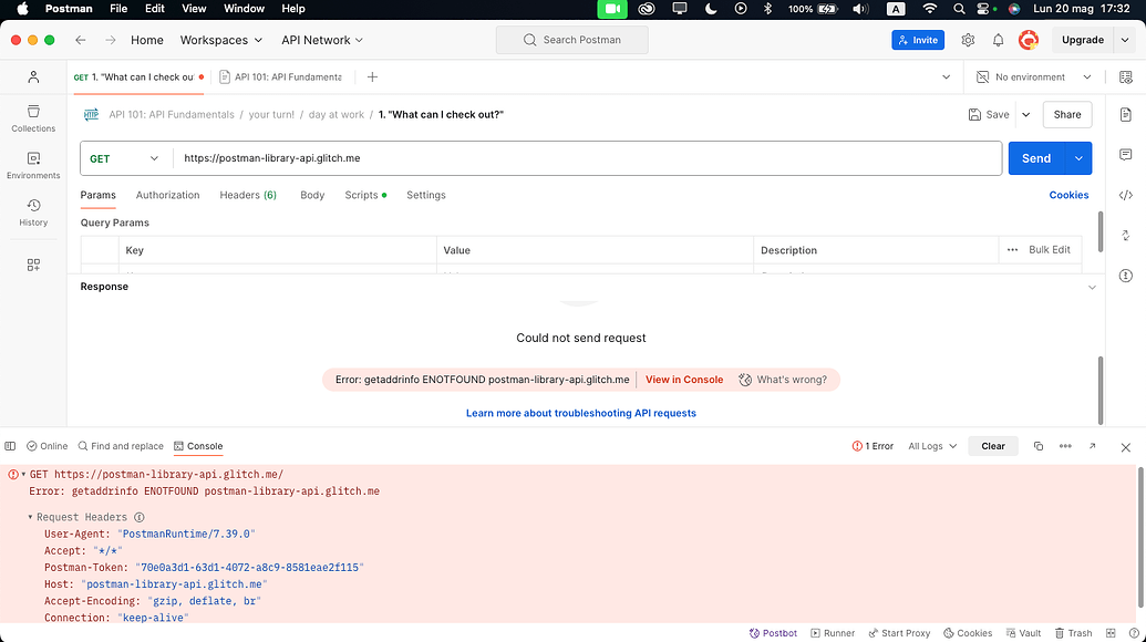 Could not send request - Error: getaddrinfoENOTFOUND postman - Help Hub ... Could not send request - Error: getaddrinfoENOTFOUND postman - Help Hub ...