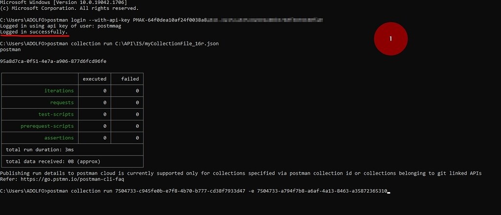 Postman Cli Collection Run 401 Unauthorized Error Ask The Experts And Postman Tips Postman