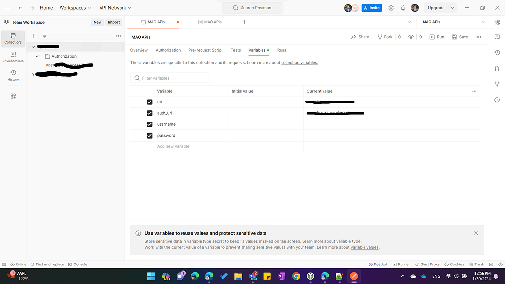How Do I Set A Collection Variable Help Hub Postman Community