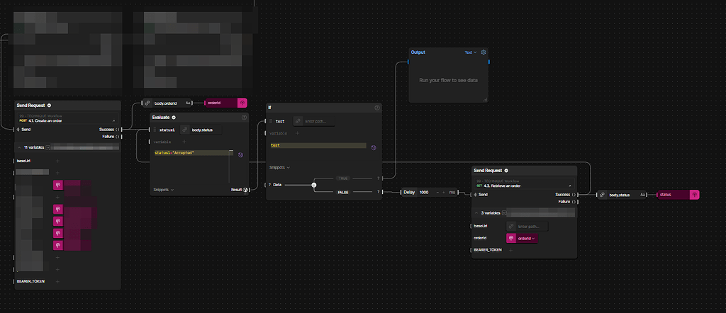 How to manage a status pooling with Flows? - Help Hub - Postman Community