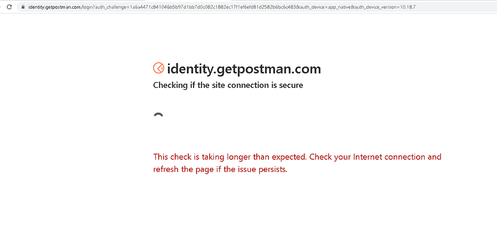 Postman Getting Stuck On Verifying Login I Get Error 403 Ask The Experts And Postman Tips