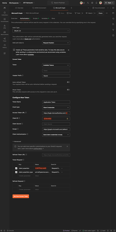 Create JWT Assertion for OAuth 2.0 using Certificate Credentials ...