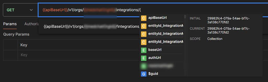 Windows - Autocomplete Cutting Off Variables - Help Hub - Postman Community