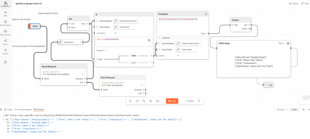 Reformatting my json output - Help Hub - Postman Community