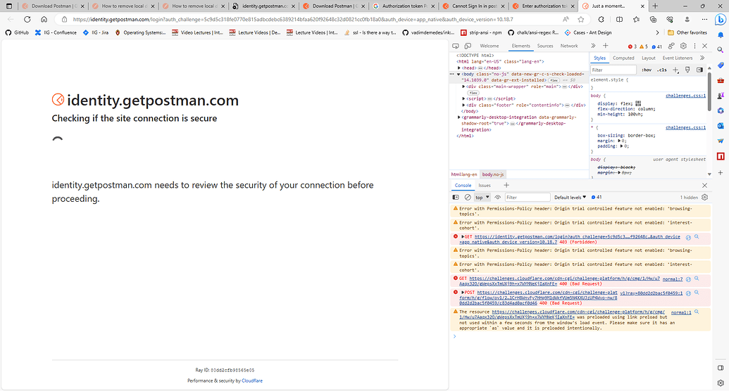Cannot Sign In In Postman Desktop Ask The Experts And Postman Tips Postman Community