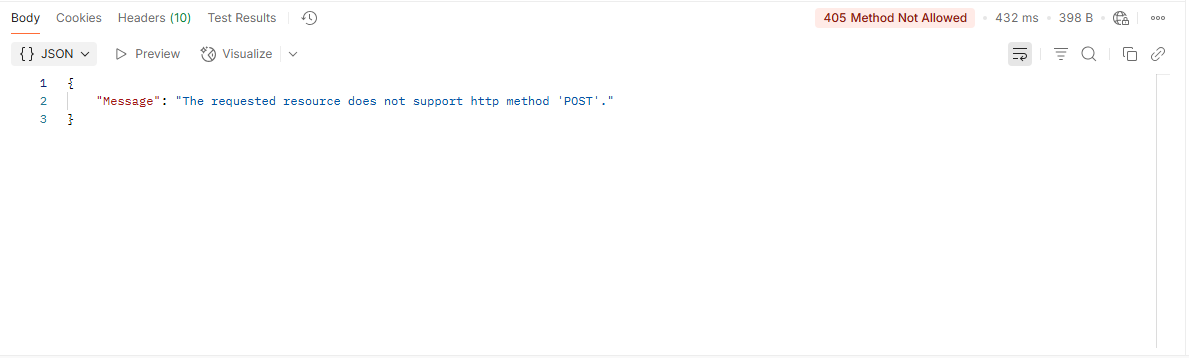 405 error message "Post/Put method is not allowed" - Help Hub - Postman Community