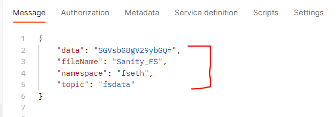 gRPC : What is the correct format to pass multiple data in same message ...