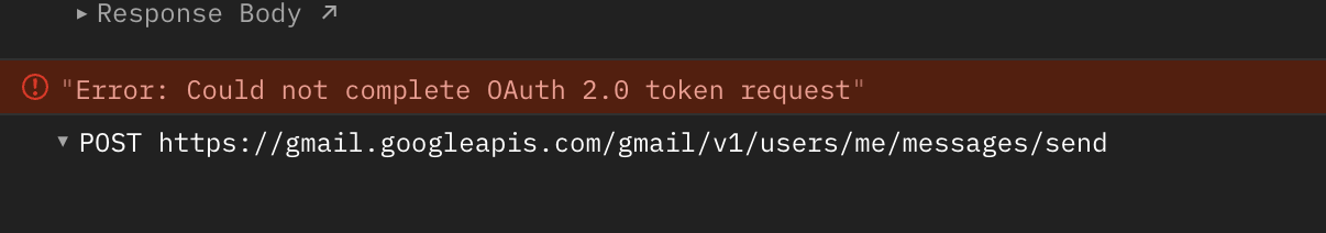 Error: Could not complete OAuth 2.0 token request - Help Hub - Postman Community