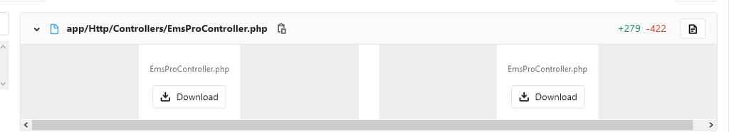 Gitlab is not showing file difference anymore just offers you to ...