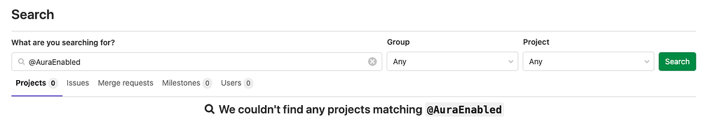 Advanced Search not searching Code using Gold trial - General - GitLab ...