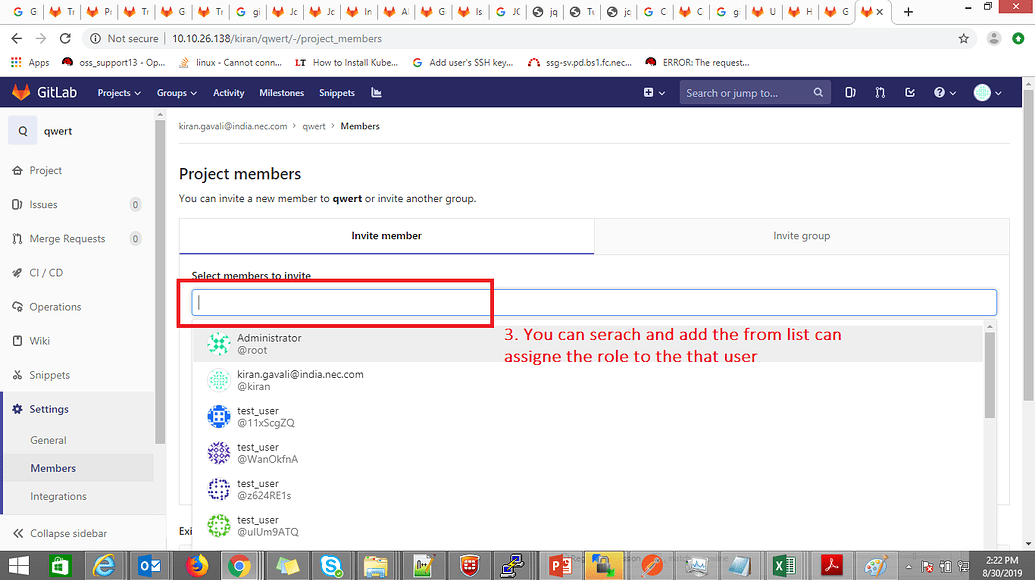 How to add a user to a project? - How to Use GitLab - GitLab Forum