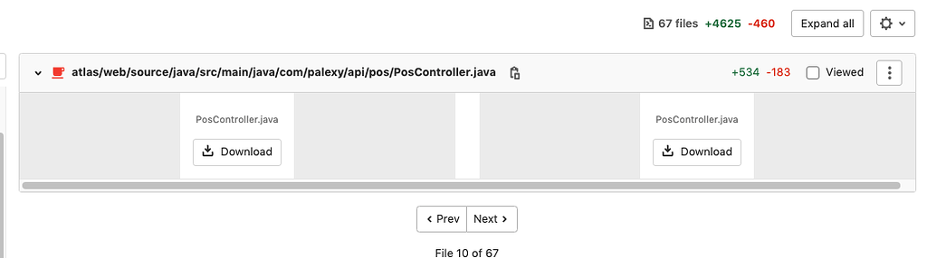 Impossible to review merge request for files with moderately large ...