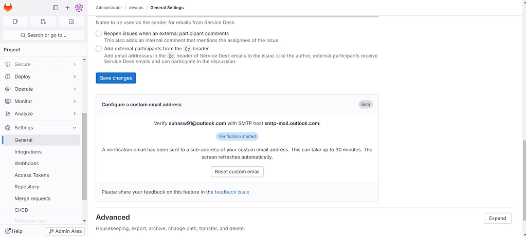Need Help To Configure Service Desk For Gitlab Self Hosted Self Managed Gitlab Forum