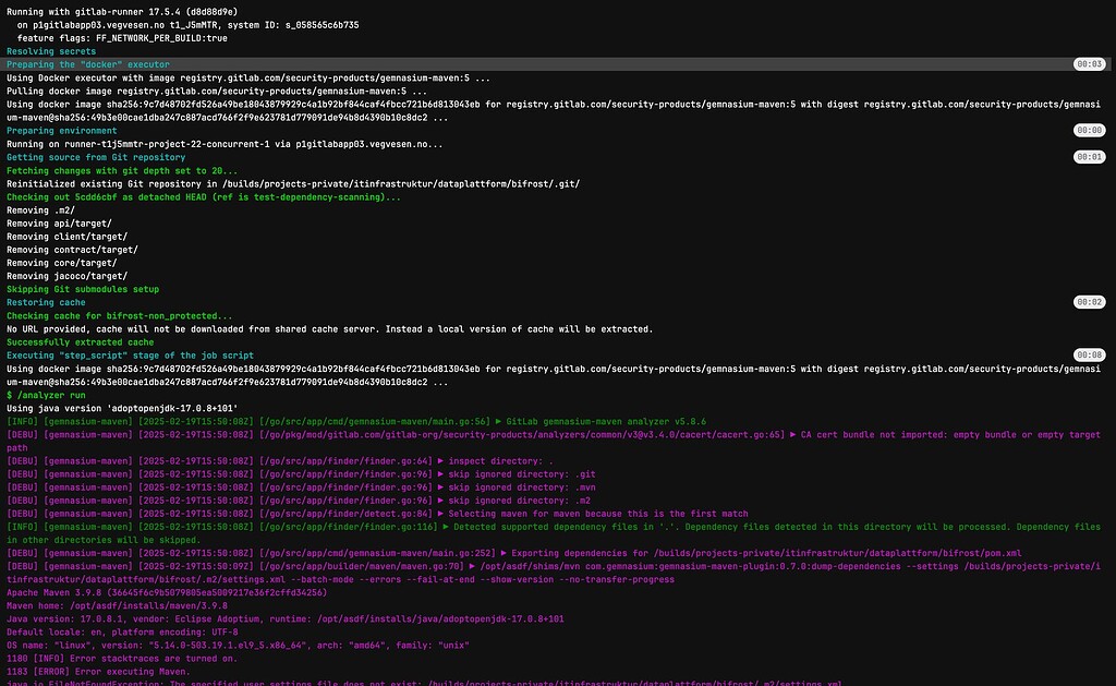 Multiple Maven Dependency Scanning Jobs Running (-2, -3) in GitLab ...