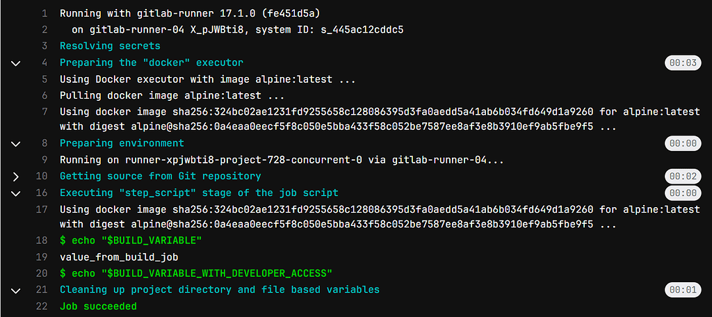Dotenv artifact report does not work with developer artifact access - GitLab CI/CD - GitLab Forum
