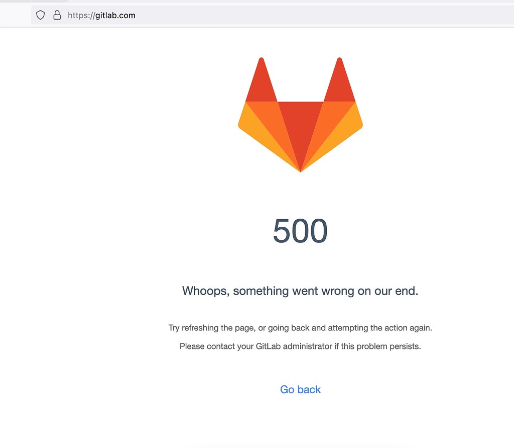 500 error when logging in - How to Use GitLab - GitLab Forum