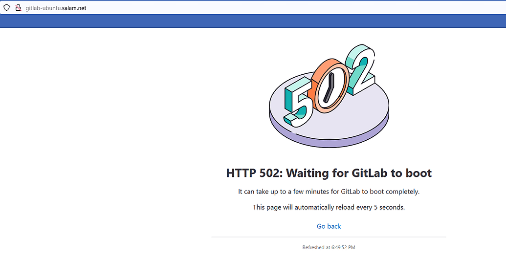 502 Waiting For Gitlab To Boot How To Use Gitlab Gitlab Forum